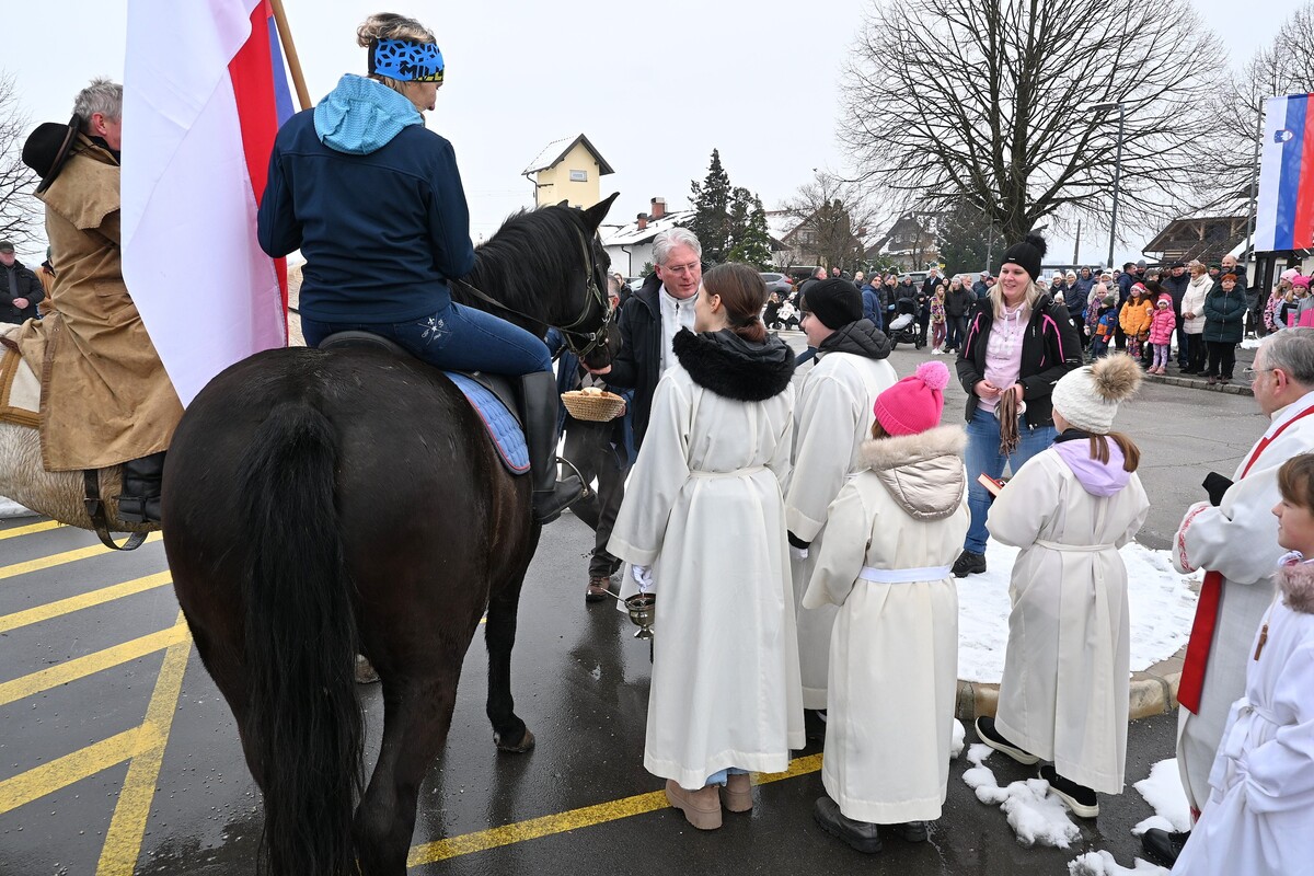 Ob prazniku blagoslov konj - braslovce.si